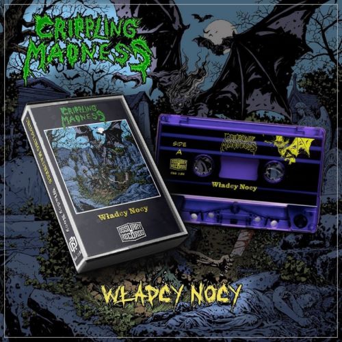 Crippling Madness - Władcy Nocy [MC, violet] - Knock Out Music Store
